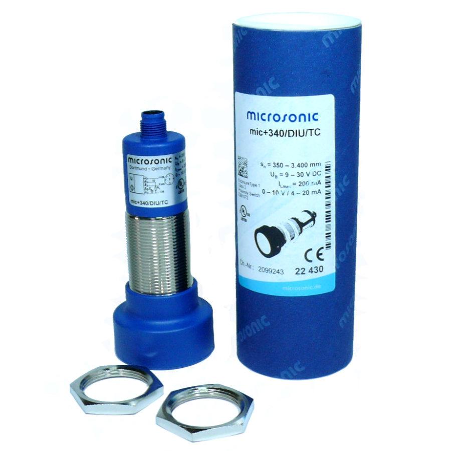 Ультразвуковий Датчик microsonic mic+340/DD/TC | Купити в Україні