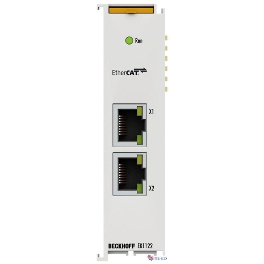 Шинний з'єднувач EtherCAT Beckhoff EK1122 | Купити в Україні