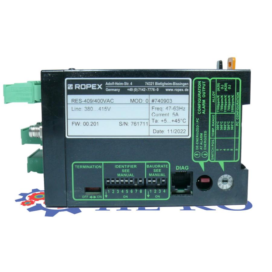 ᐉ Контролер Температури Ropex Resistron RES-409/230VAC | Купити в Україні