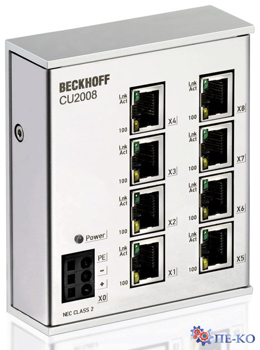 ᐉ Комутатор Ethernet Beckhoff CU2008 | Купити в Україні