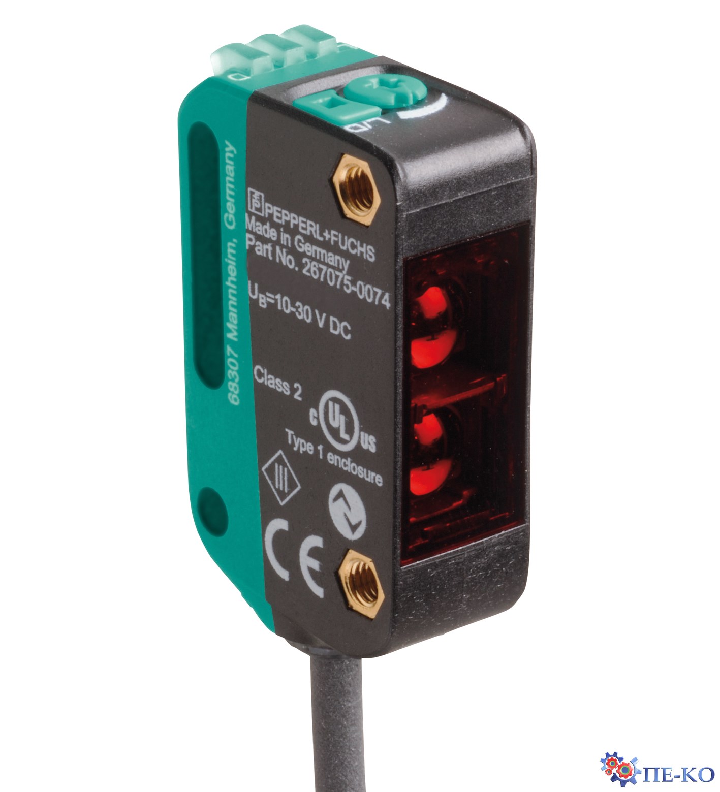 ᐉ Оптичний датчик відстані Pepperl+Fuchs OMT50-R100-2EP-IO-0,3M-V1-L | Купити в Україні